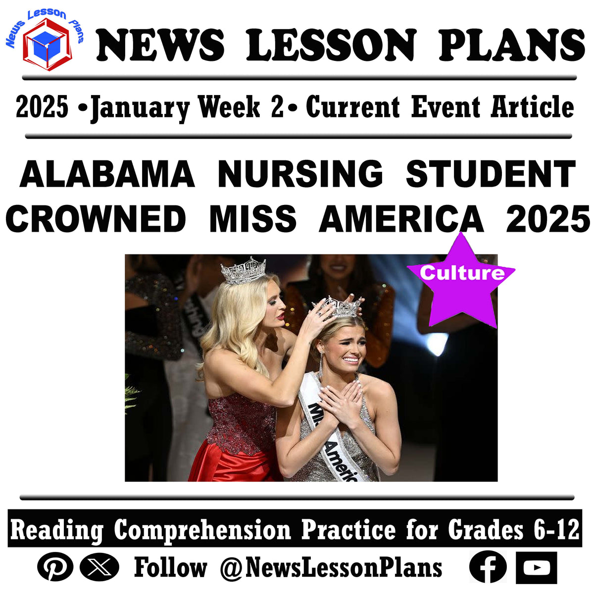 PDF Lesson Plan - Alabama Nursing Student Crowned Miss America 2025 ...