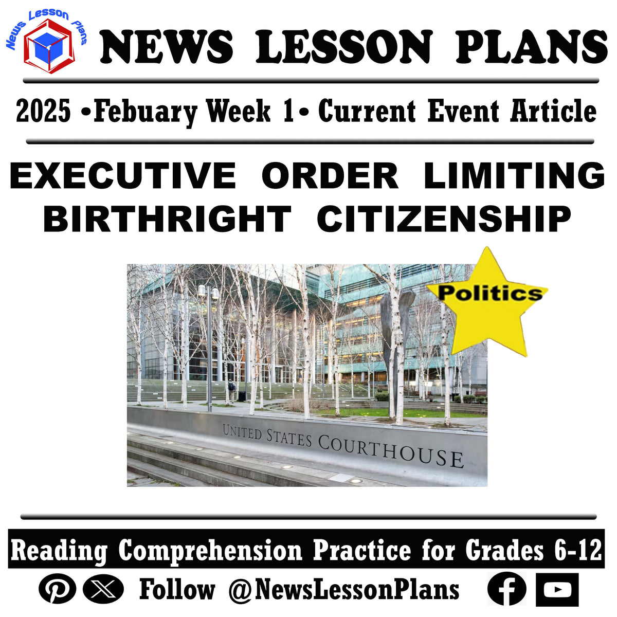 PDF Lesson Plan - Executive Order Limiting Birthright Citizenship ...