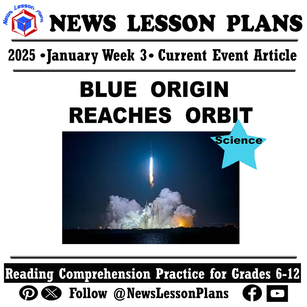 PDF Lesson Plan - Blue Origin Reaches Orbit – News Lesson Plans