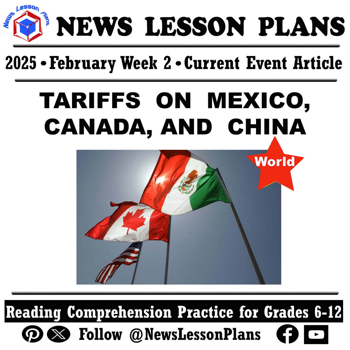 PDF Lesson Plan - Tariffs on Mexico and Canada Delayed – News Lesson Plans