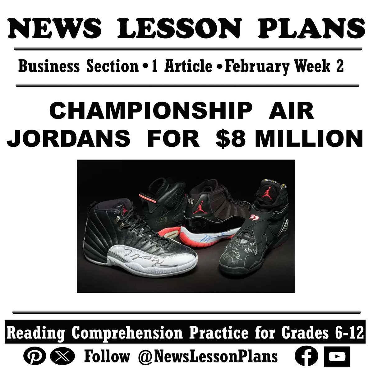 Michael Jordan's Championship Air Jordans Sold for $8 Million_Current ...