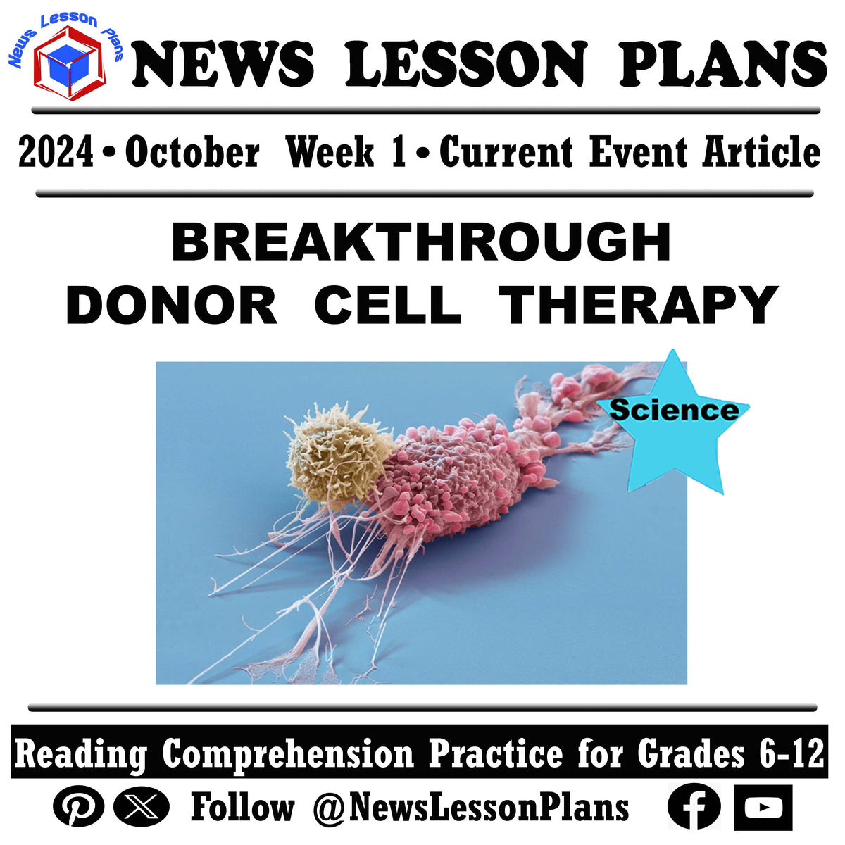 PDF Lesson Plan - Breakthrough Donor Cell Therapy – News Lesson Plans