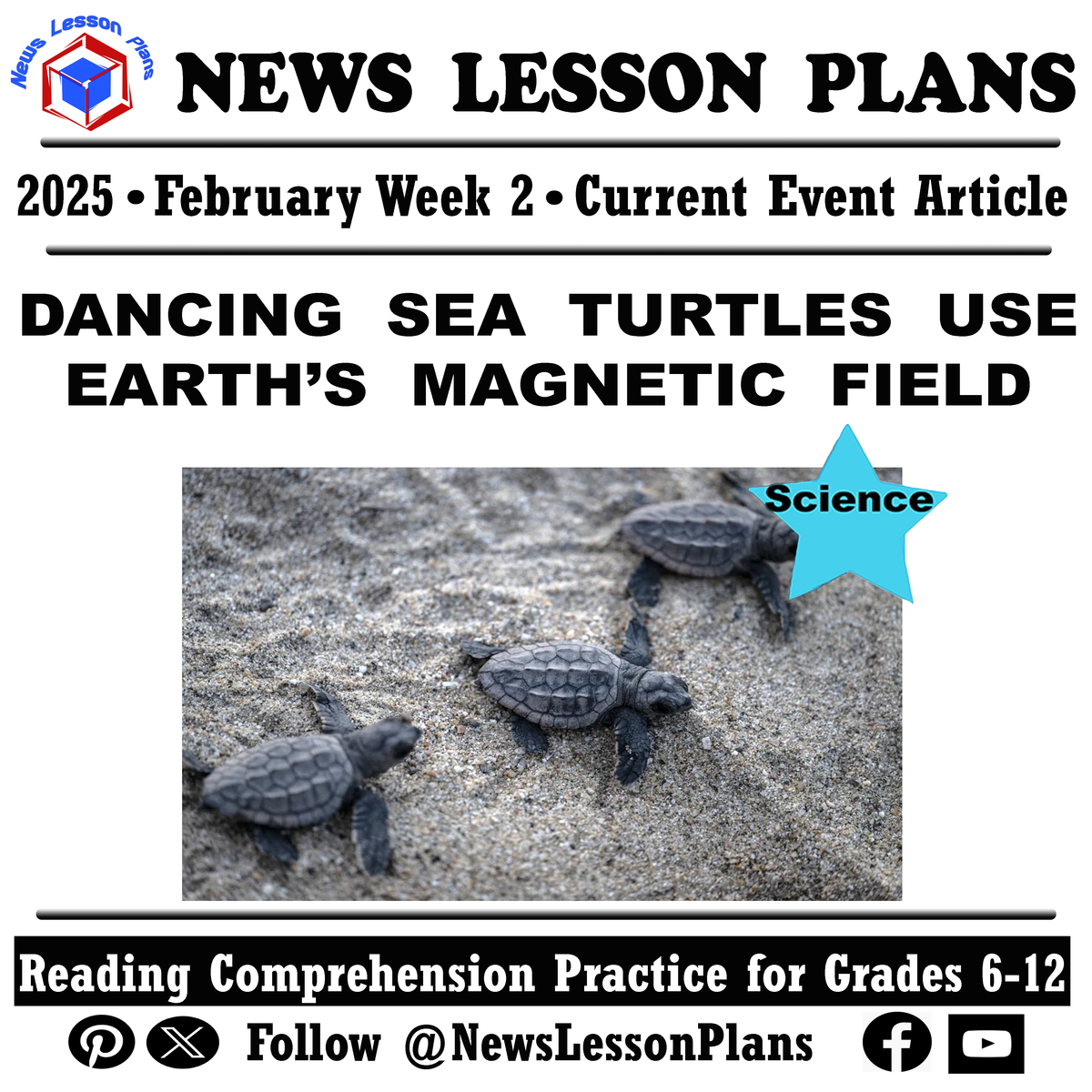PDF Lesson Plan - Dancing Sea Turtles Use Earth’s Magnetic Field for ...
