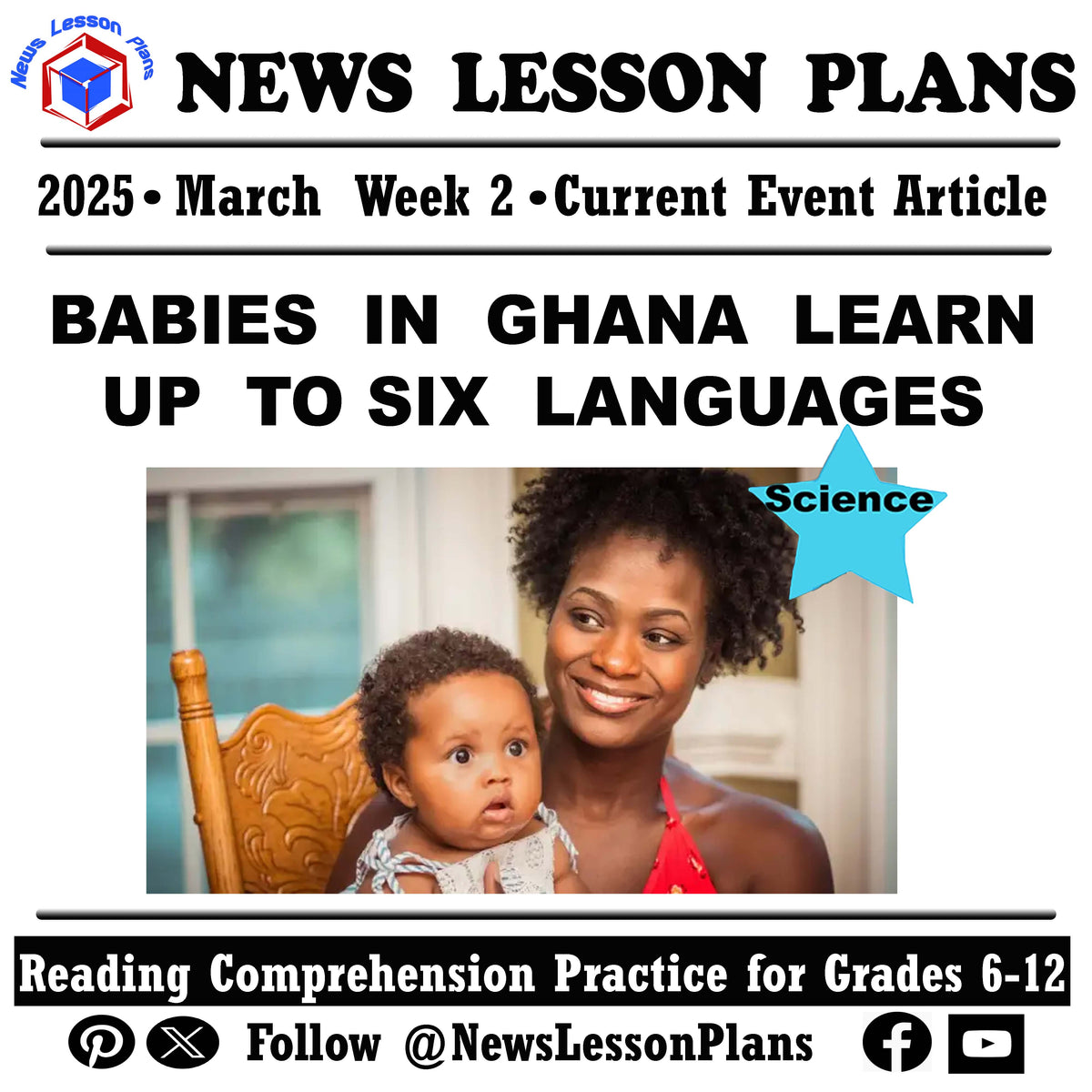 Babies in Ghana Learn to Speak up to Six Languages - PDF Lesson Plan ...