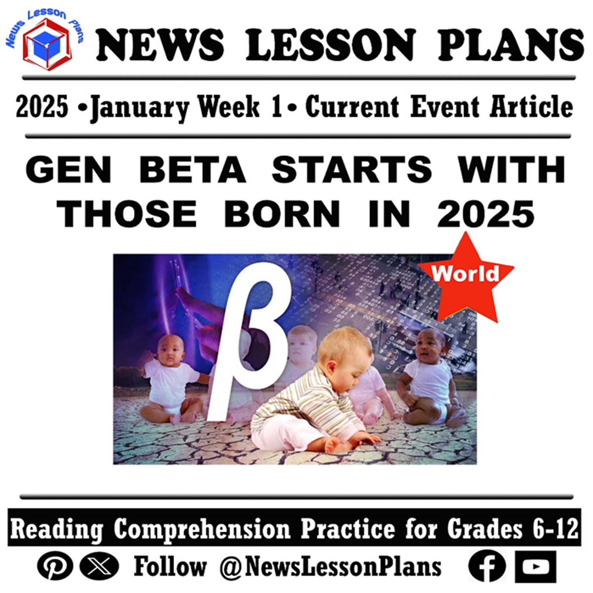 PDF Lesson Plan - Generation Beta Starts with those Born in 2025 – News ...